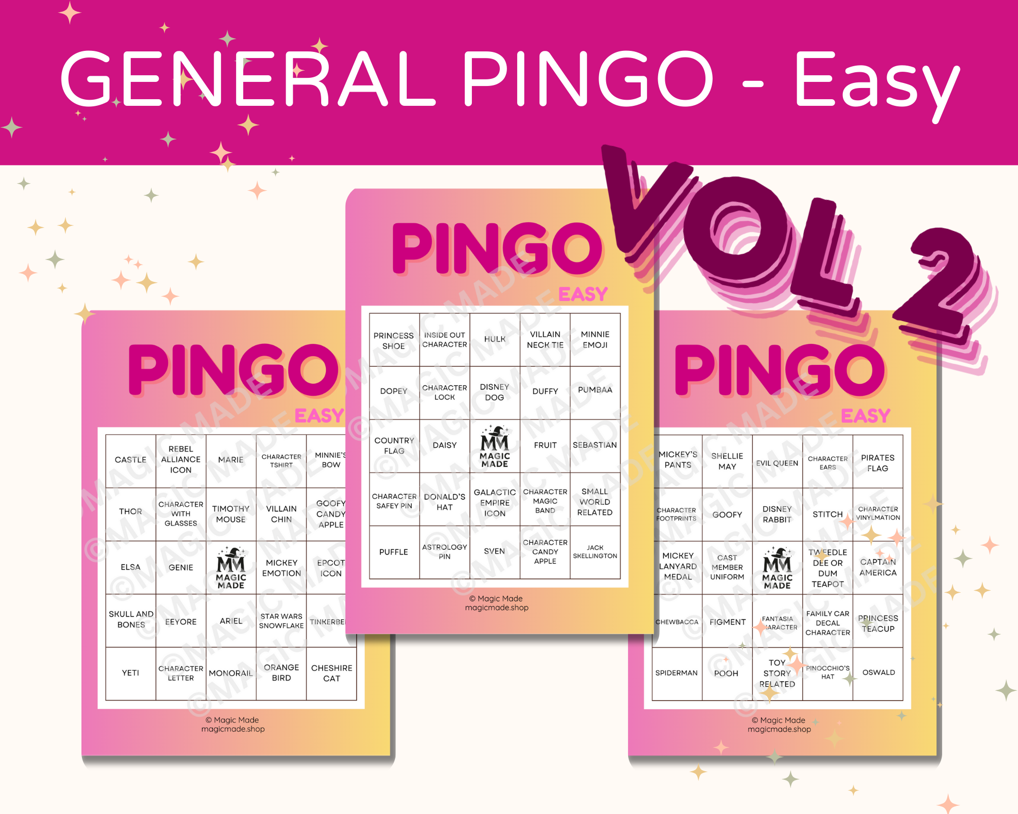 General Pingo - EASY - Vol 2 – Magic Made